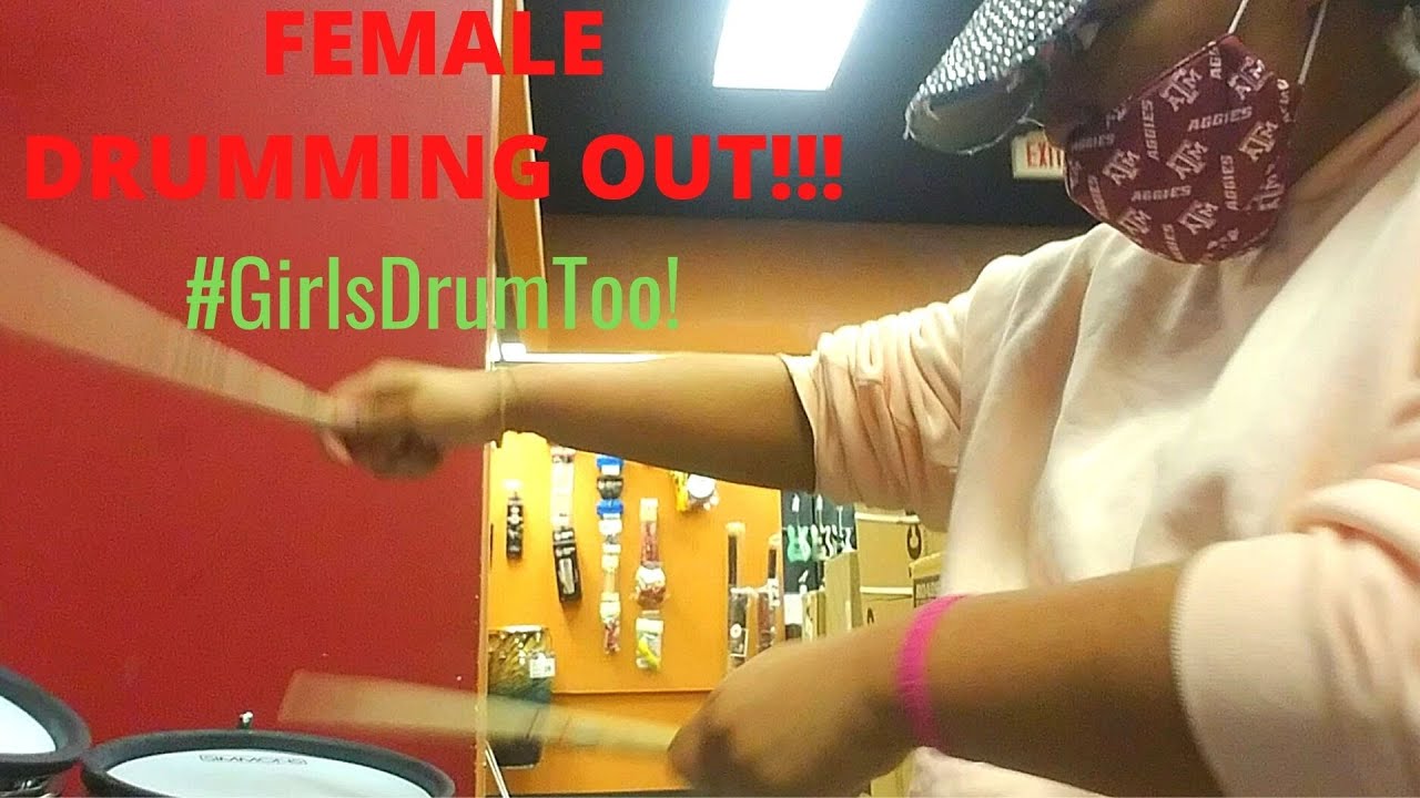 Texas FEMALE Drummer Clips!!!! MUST WATCH - YouTube
