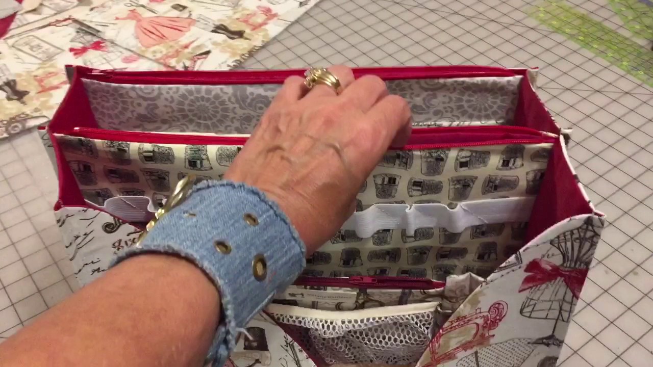 Ultimate carry all bag, pockets + side panels - YouTube