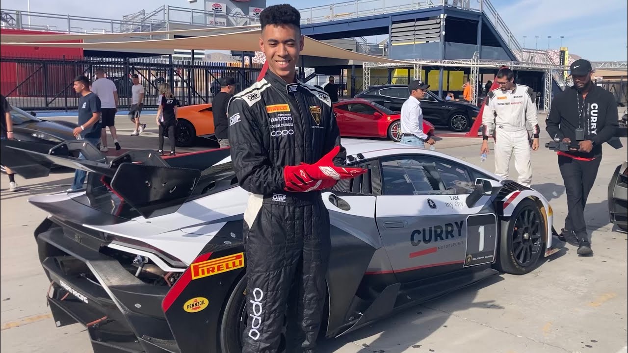 Curry Motorsports/Dream Racing Super Trofeo Test Drive @ Las Vegas ...