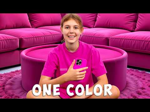 24 Hours Living in One Color