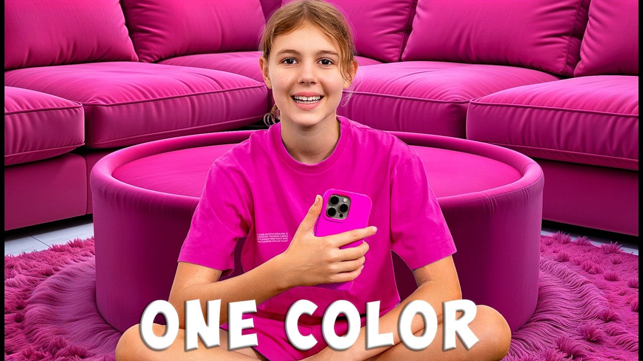 24 Hours Living in One Color - YouTube