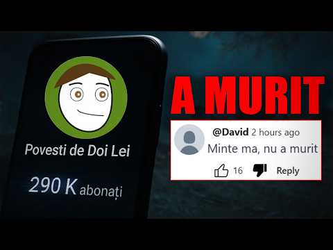 ACEST YOUTUBER A MURIT (și efectul Vlad Alexandrescu)