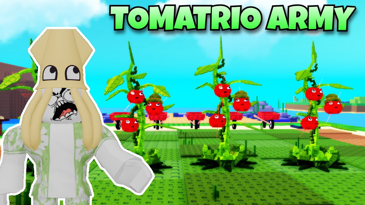 I Started Over With TOMATRIO ARMY In Plants Vs Brainrots - YouTube