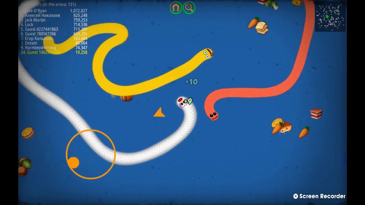 I met big monster/snake game. episode #1 - YouTube