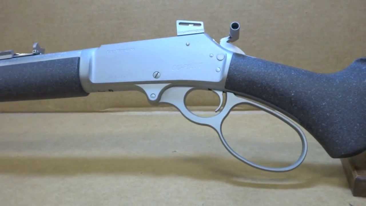 Marlin 1895 Wild West Guns Co-Pilot 45-70 with Stainless Cerakote - YouTube