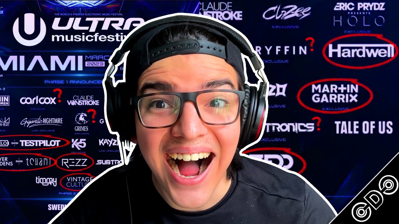 Reacción al Ultra Music Festival 2023 Lineup - Swedish House Mafia ...