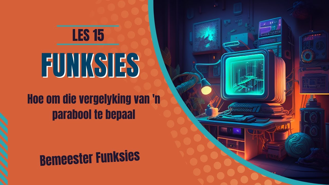 Funksies - Les 15 Bepaal die vergelyking van 'n parabool - YouTube