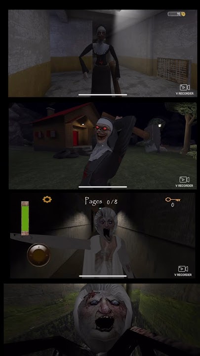 Evil Nun Vs Ice Scream 8 Evil Nun Vs Slendrina Asylum Vs Mom Spider | Jumpscare Battle #shorts # ...