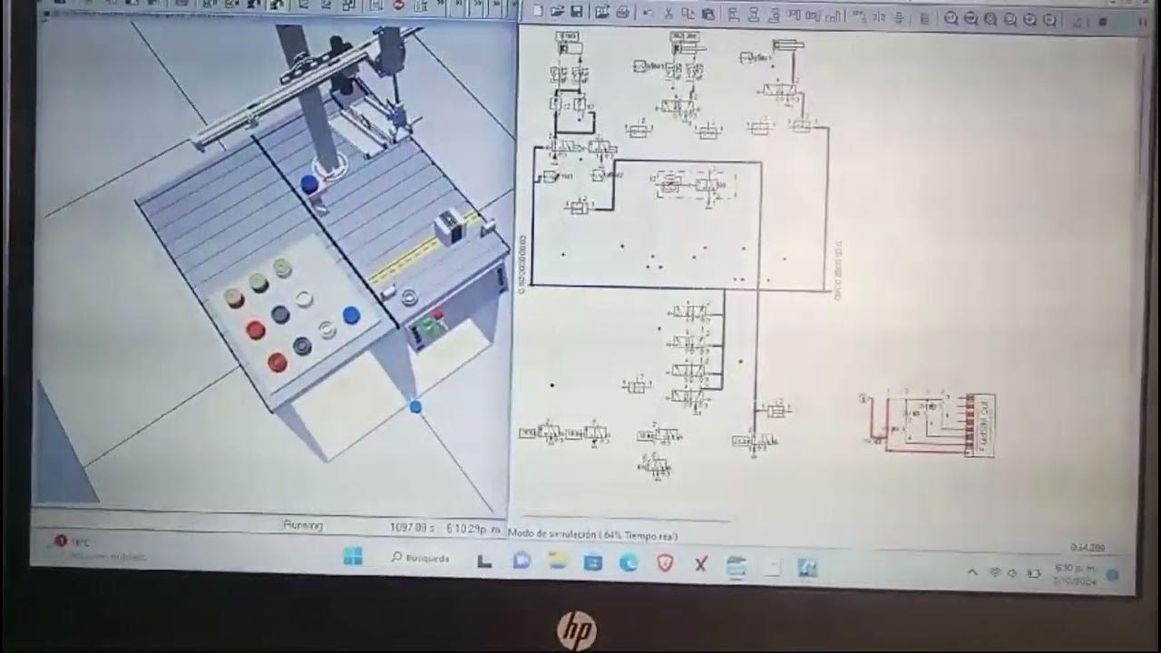 INTERFAS DE FLUIDSIM A CIROS CIRCUITO NEUMATICO - YouTube