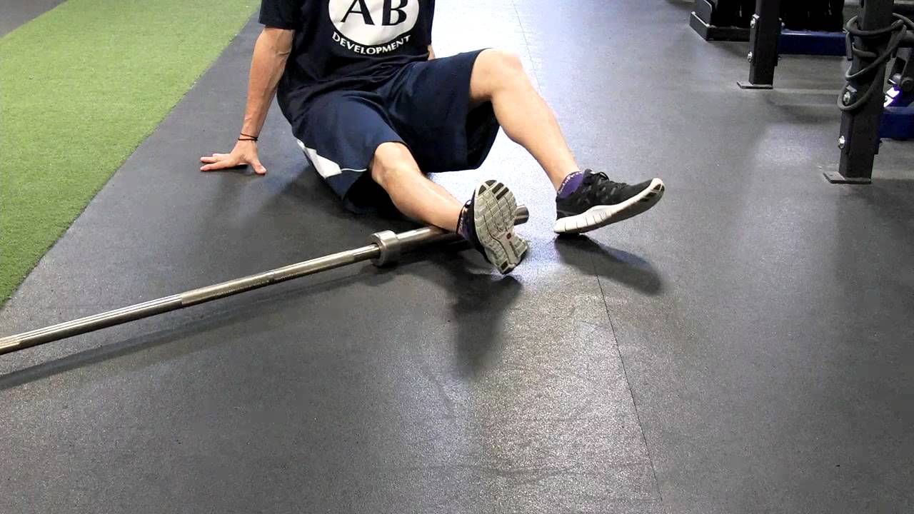 Soft Tissue Exercises: Bar Rolling - Calf.MOV - YouTube