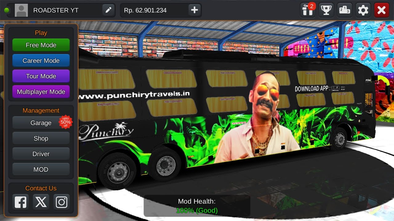 PUNCHIRY Travels | VOLVO 9600s🤩 | Bangalore - Trivandrum -Kollam | # ...