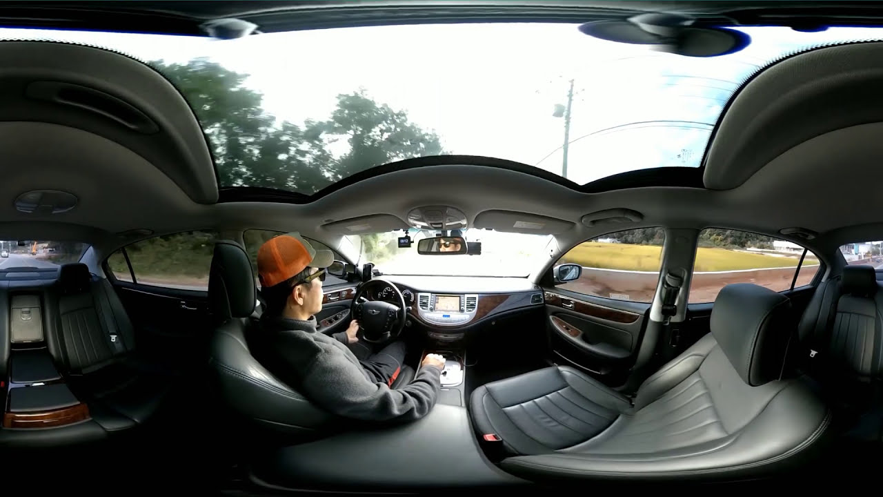 VR 360 inside car - YouTube