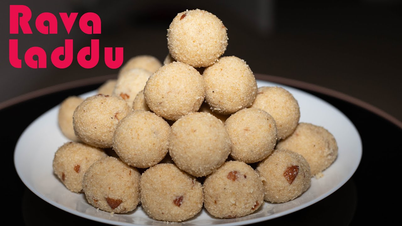 Easy Rava Laddu Recipe-How To Make Rava Laddu-Quick Recipe For Sooji ...