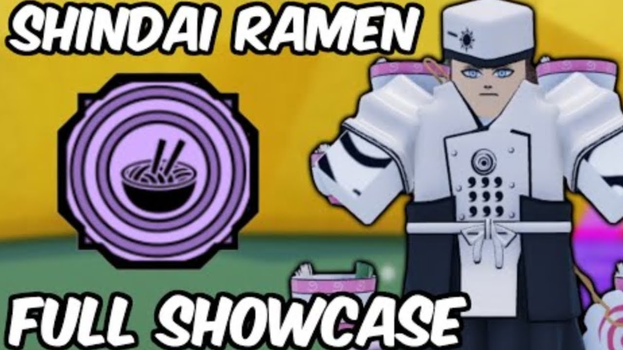 shindo life: shindia Ramen FULL SHOWCASE - YouTube