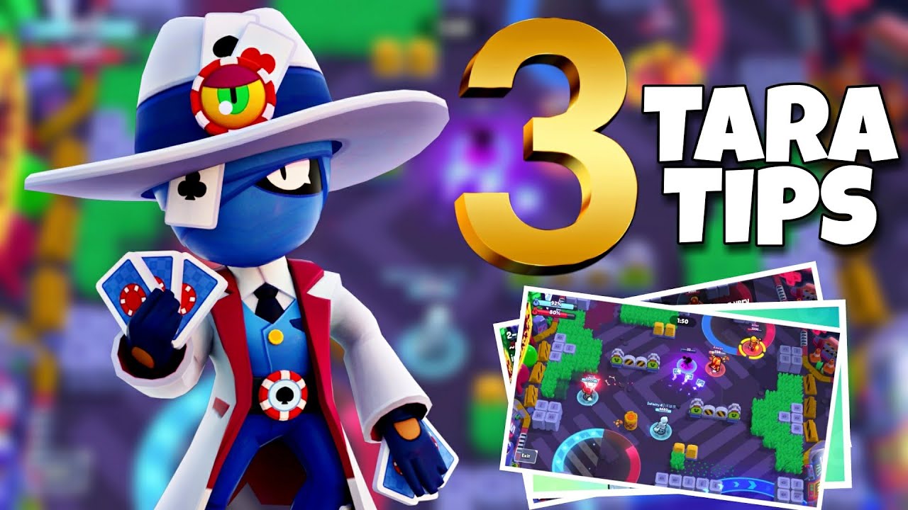 3 Quick Tips For TARA Brawl Stars | Beginner to Pro Guide 🏆 - YouTube