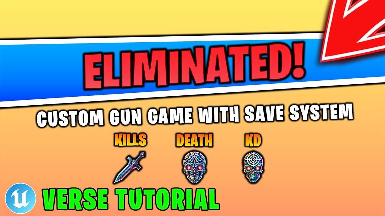 How To Make A Gun Game Device with Save System in UEFN (Verse Tutorial ...