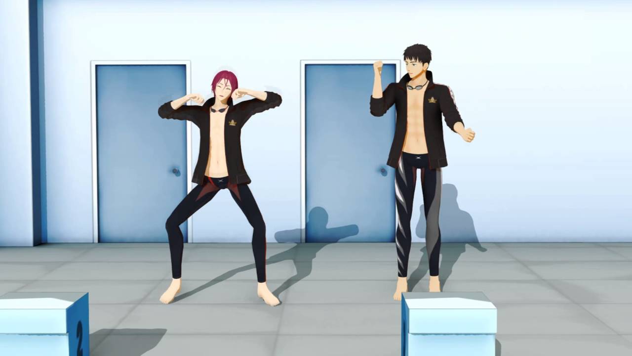 【MMD x FREE!!】Shake It Off! Anime Style - YouTube
