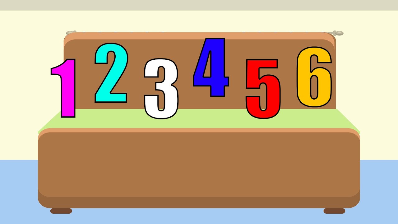 Ten Little Numbers Jumping On The Bed - Baby Songs - Nursery Rhymes ...