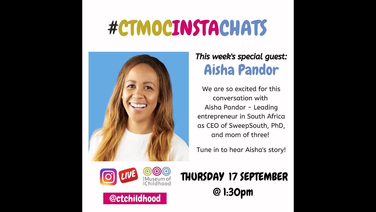 #CTMOCInstaChats with Aisha Pandor - YouTube