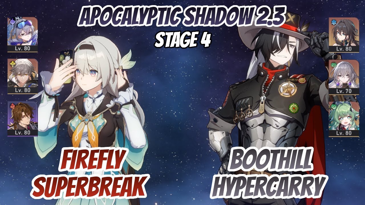 Firefly SB x SW & Boothill HyperBreak Apocalyptic Shadow Stage 4 (3 ...