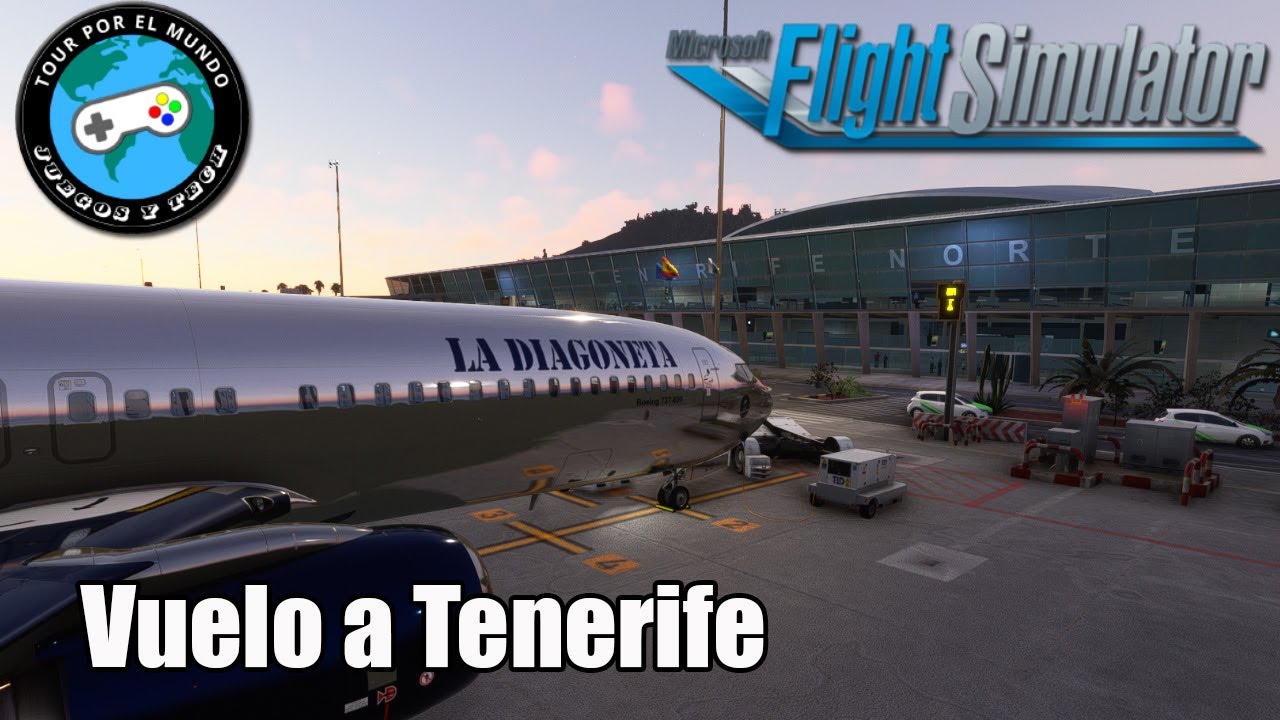 Vuelo por Dakar a Tenerife - MSFS 2020 TOUR MUNDIAL - YouTube