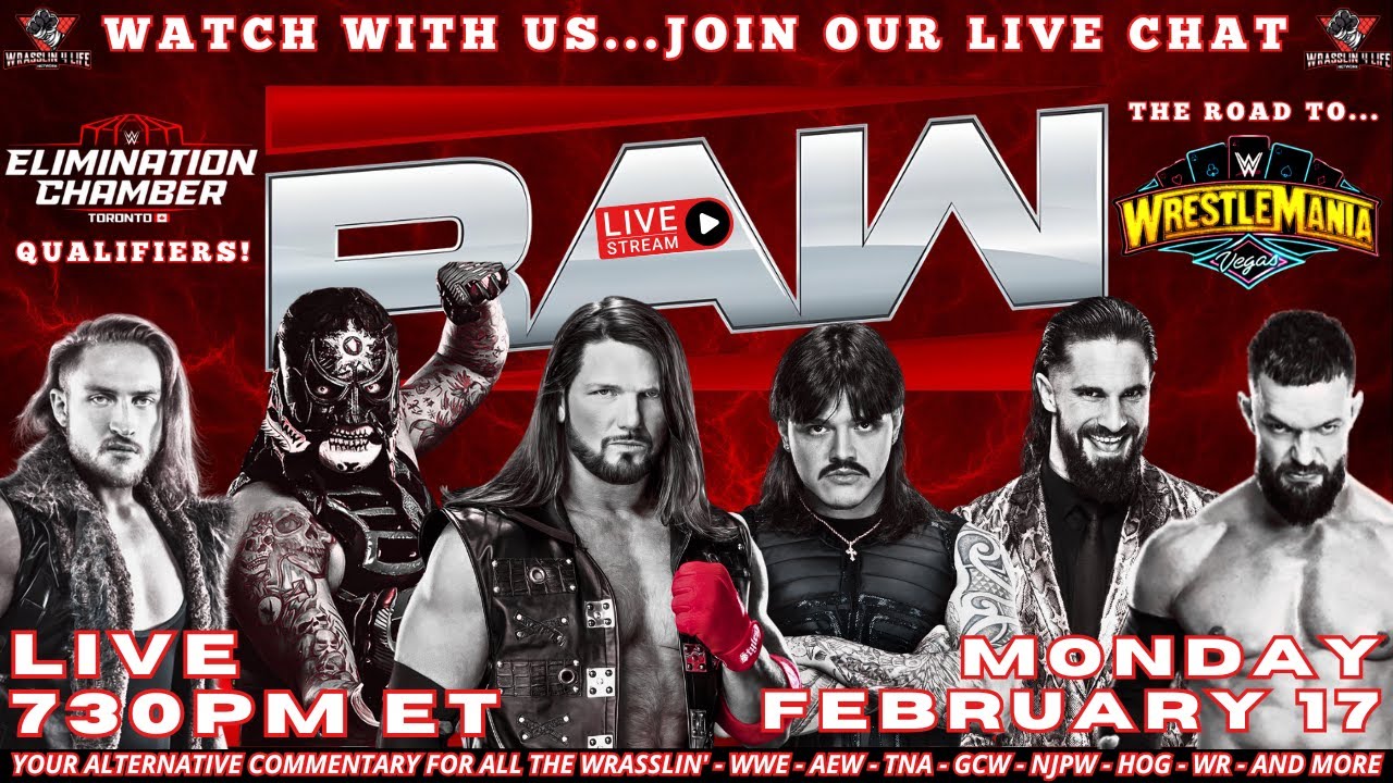 WWE RAW Live Stream - Join Our Live Chat (February 17, 2025) #wwe # ...