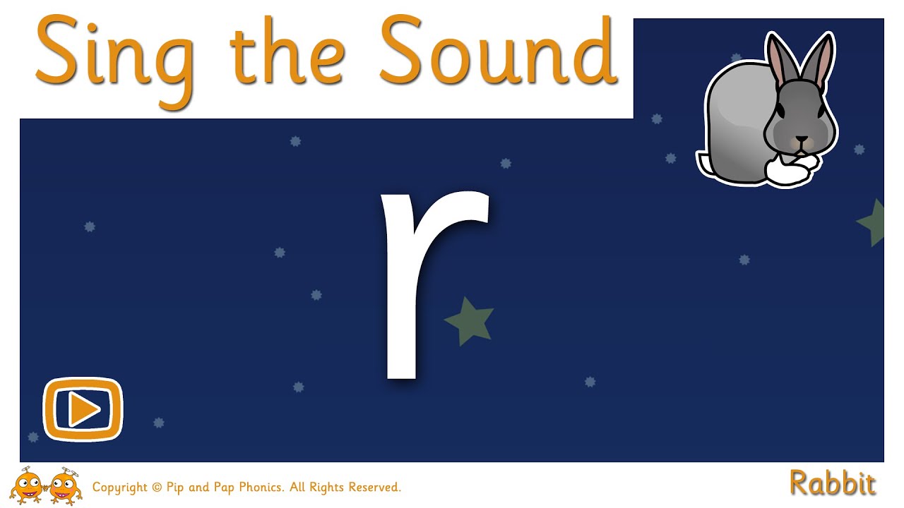 Sing the Sound | /r/ for rabbit | Pip and Pap Phonics - YouTube