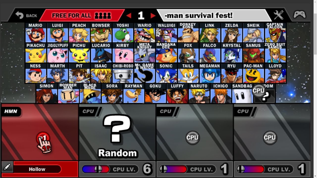 Playing some ssf2 - YouTube