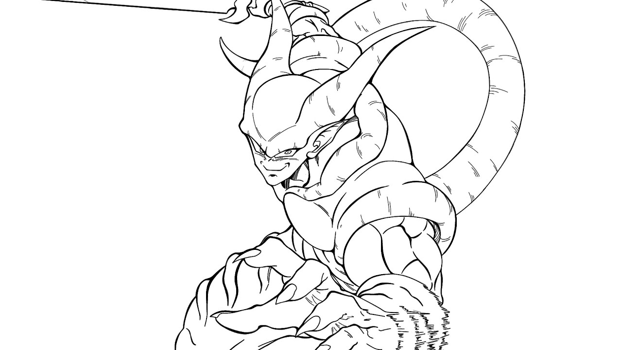 drawing janemba / digital art timelapse #dbz #art - YouTube