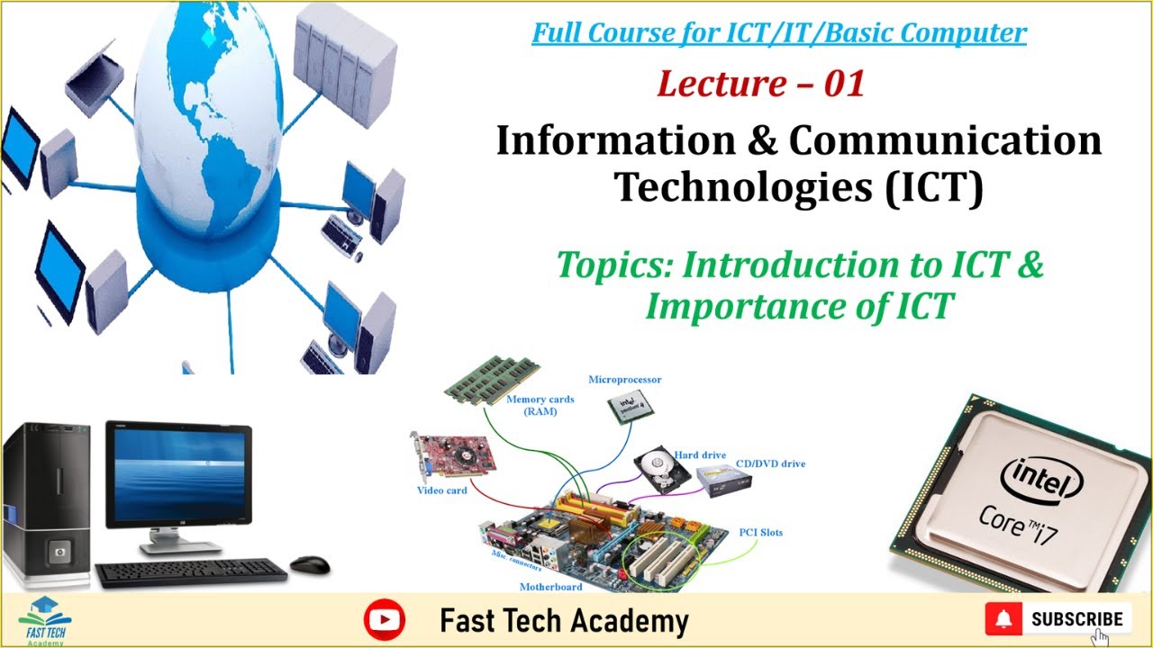 1-Introduction to ICT-Importance of ICT||Basic Computer and ICT & IT ...