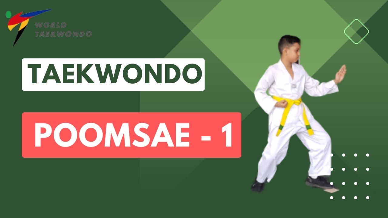 Poomsae 1, TAEKWONDO. - YouTube