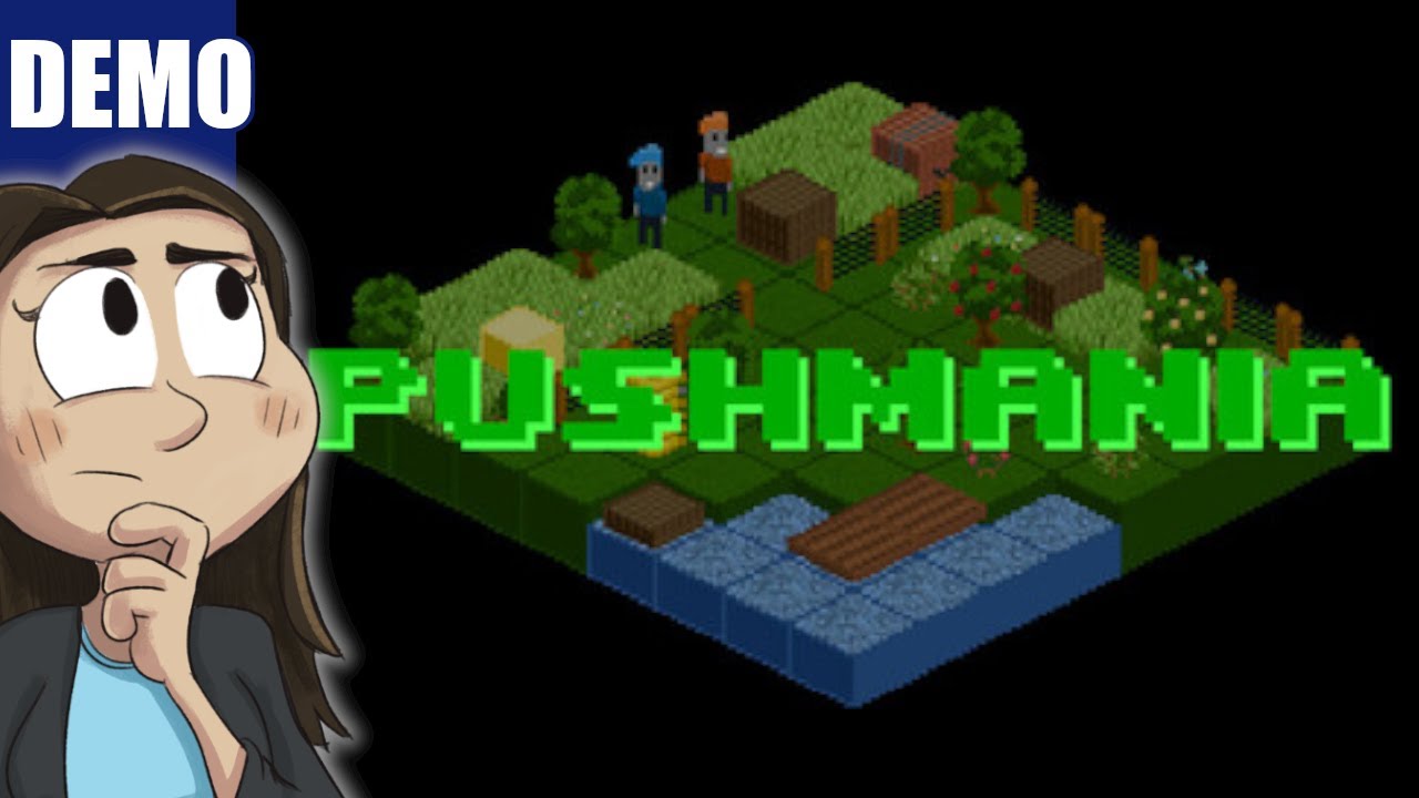 Pushing blocks as a team | Pushmania (demo) Playthrough - YouTube