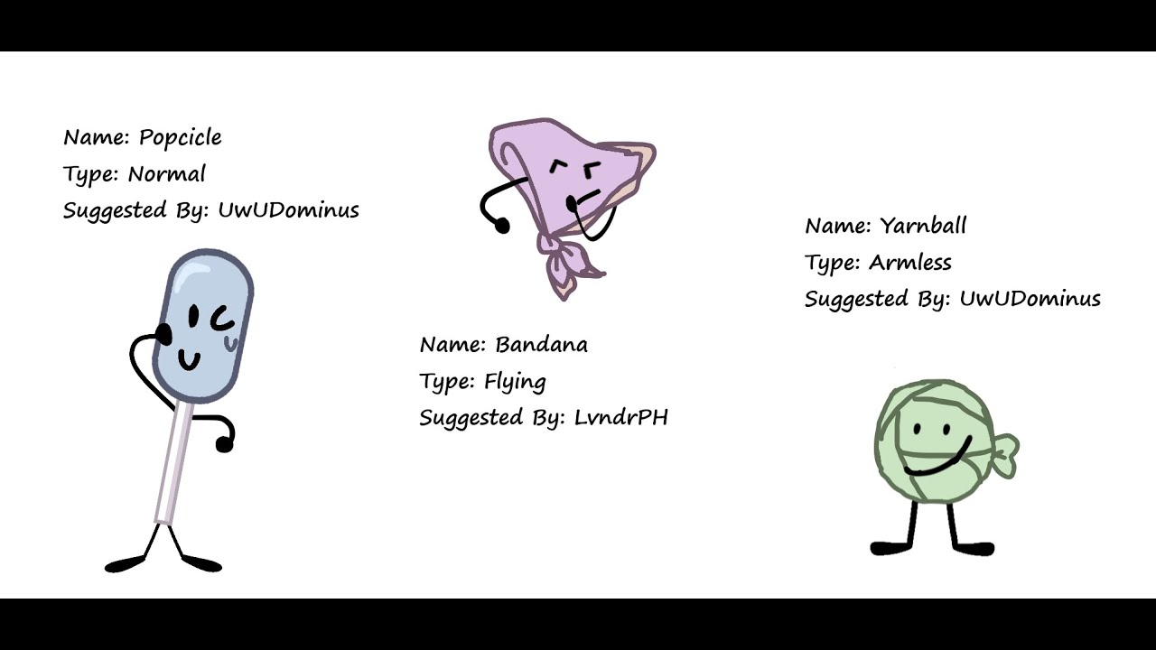 Custom BFB Characters - YouTube