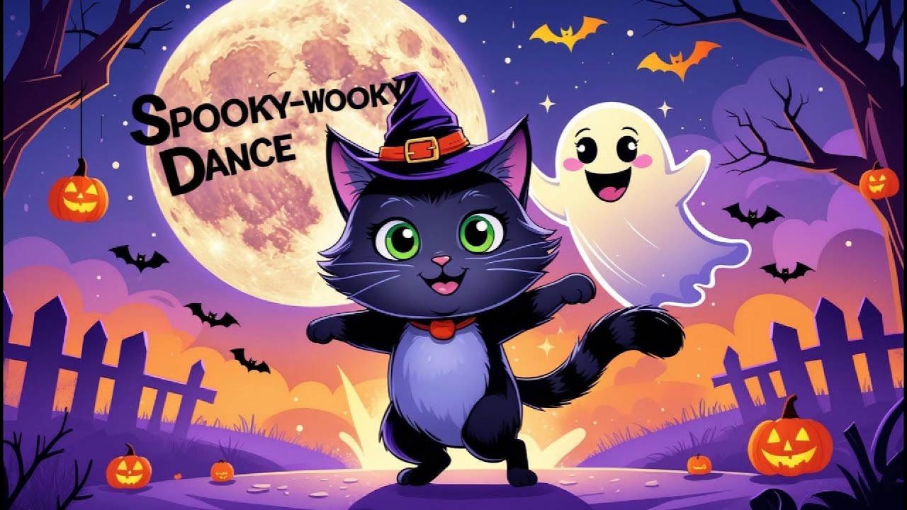 Spooky wooky dance 🎃 - YouTube
