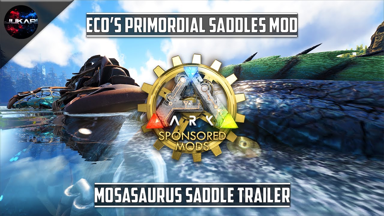 ARK: Survival Evolved | Eco's Primordial Saddles Mod | Mosasaurus ...