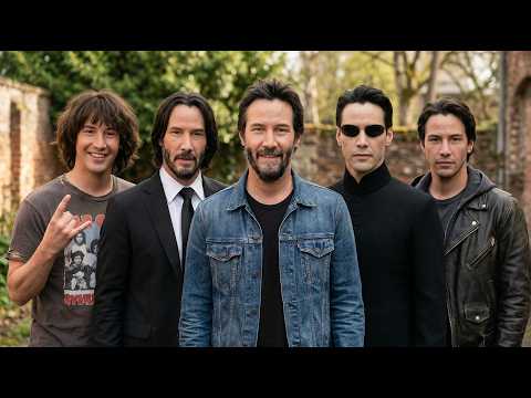 Keanu Reeves: Then vs Now | A Journey Through His Most Iconic Roles