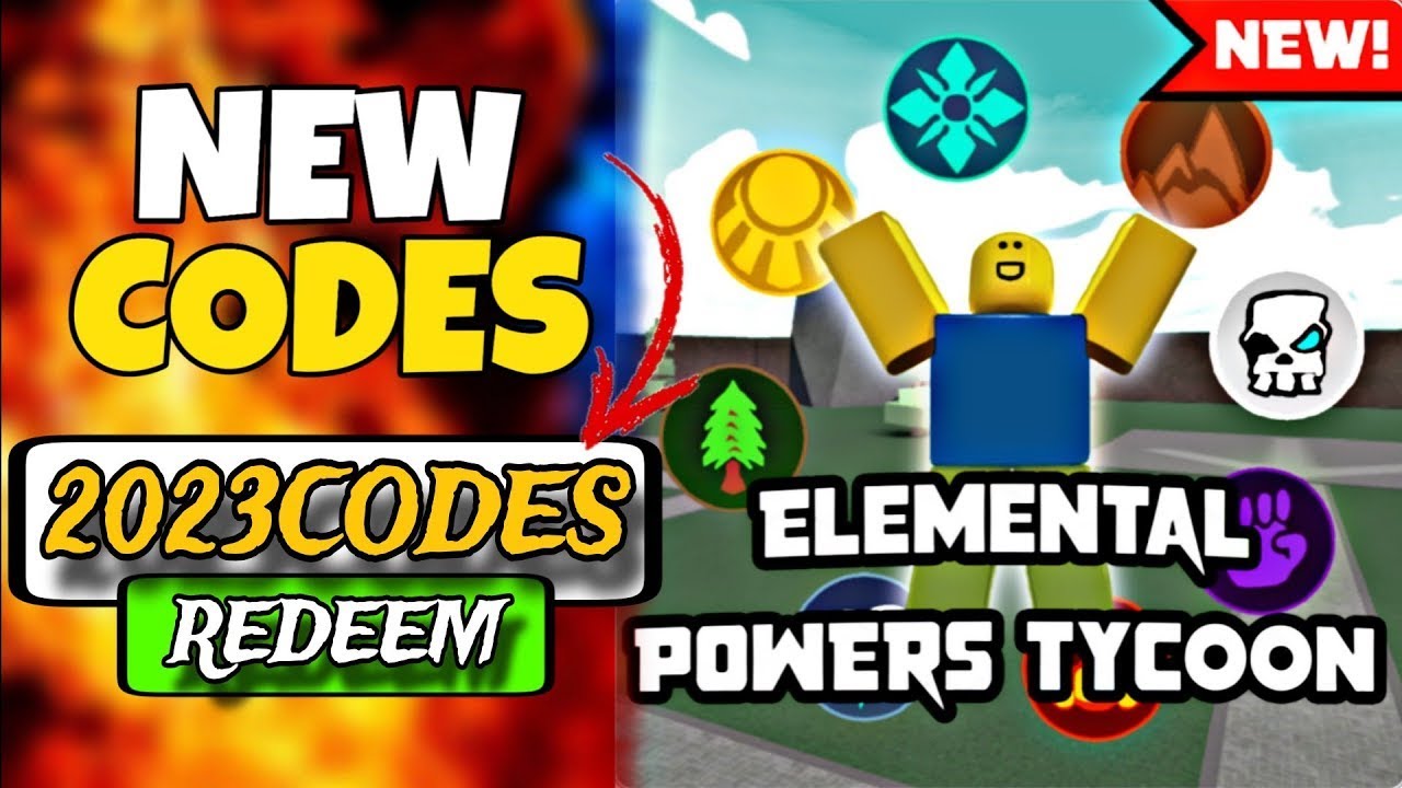 Elemental roblox codes