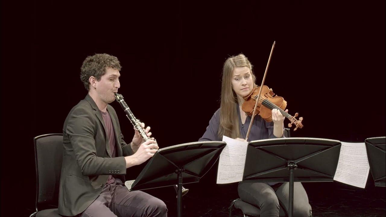 Mozart | Clarinet quintet K581 in A major - Eruga Quintet - II ...