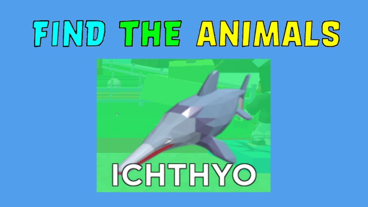 How to get ICHTHYO | FIND THE ANIMALS | ROBLOX - YouTube