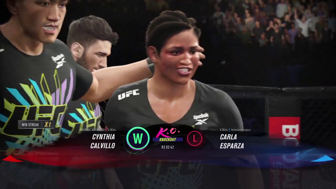UFC 4 Carla Esparza Vs. Cynthia Calvillo - YouTube