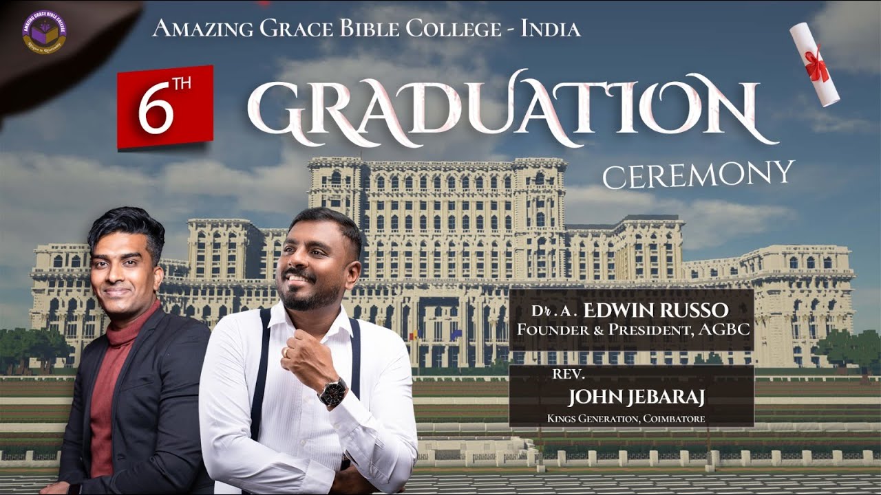 Amazing Grace Bible College 6th Graduation Ceremony - YouTube