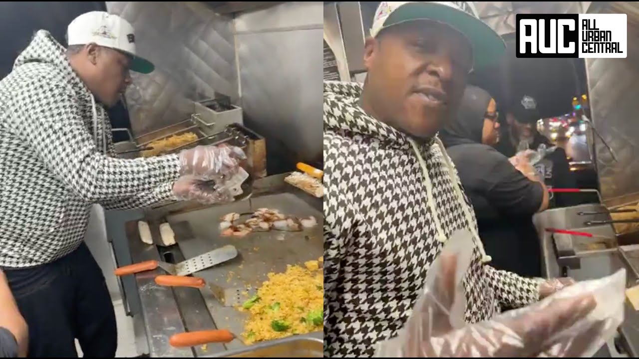 Jadakiss Turns Chef and Starts Cooking Up On Beanie Sigel's Food Truck ...