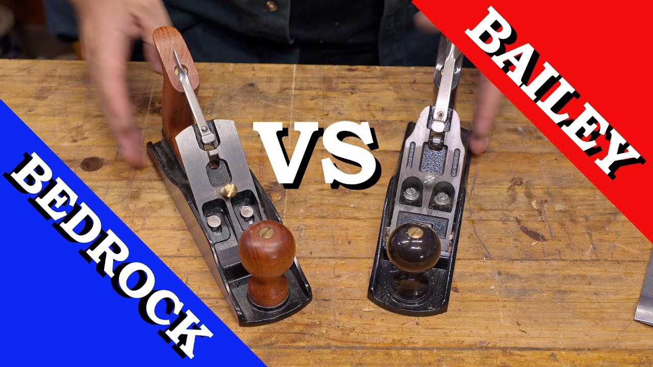 Comparing Stanley's Premium and Standard Hand Plane Designs - YouTube