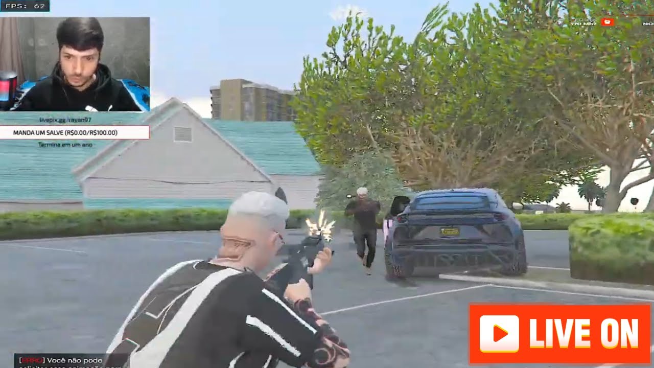 TROPA DO CORINTHIANS NA CIDADE DO HYPE GTA RP RAYAN GAMER AO VIVO LIVE ...