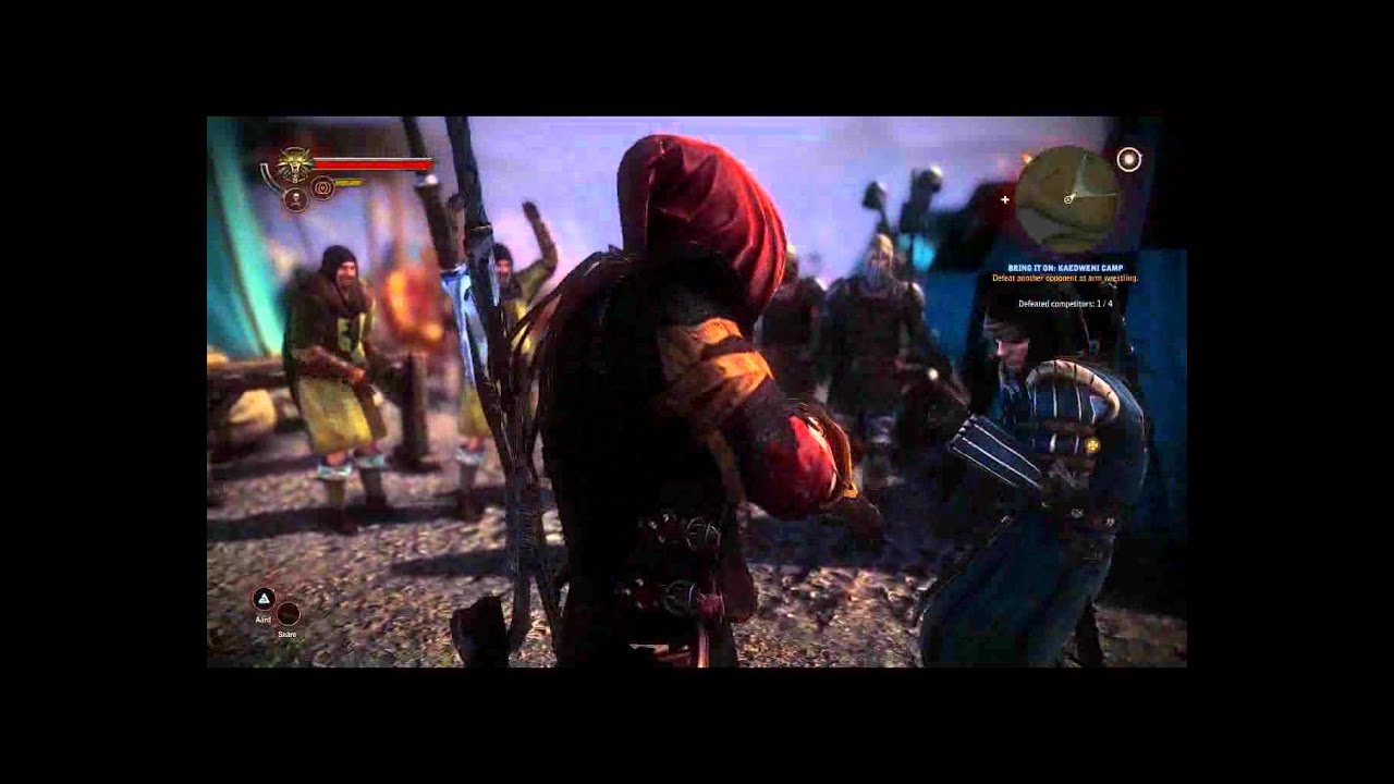 The Witcher 2 - Gameplay (Geralt vs Vernon Roche 'MMA') - YouTube