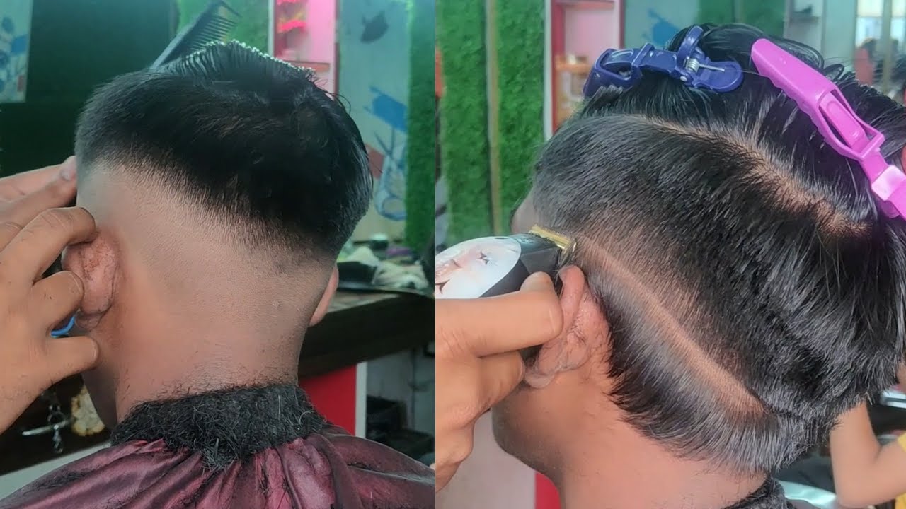 new summer hairstyle new haircut slope haircut - YouTube