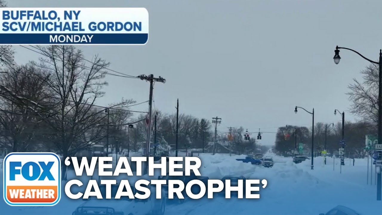 Buffalo Blizzard a 'Weather Catastrophe': FOX Weather Winter Storm ...