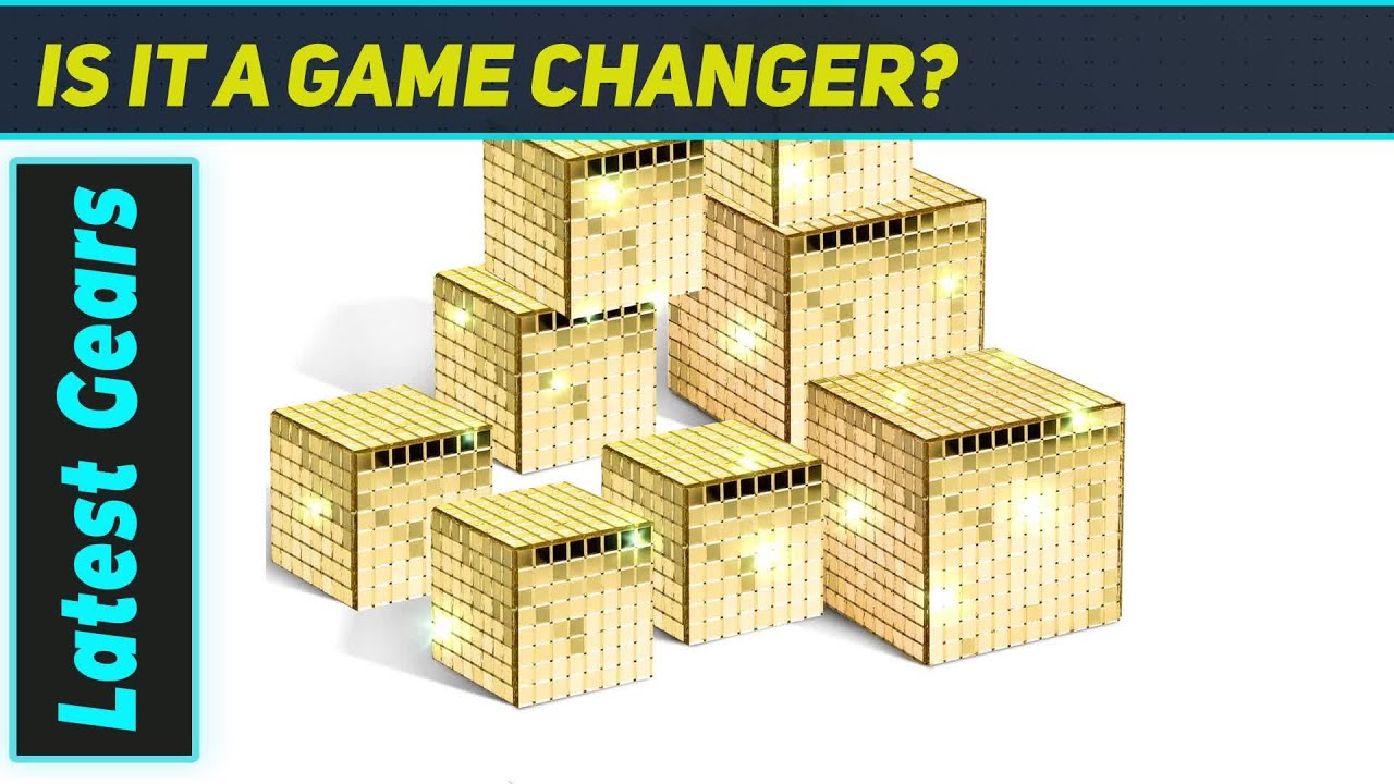 Amazing Gold Mirror Disco Cubes for Ultimate Party Vibes - YouTube