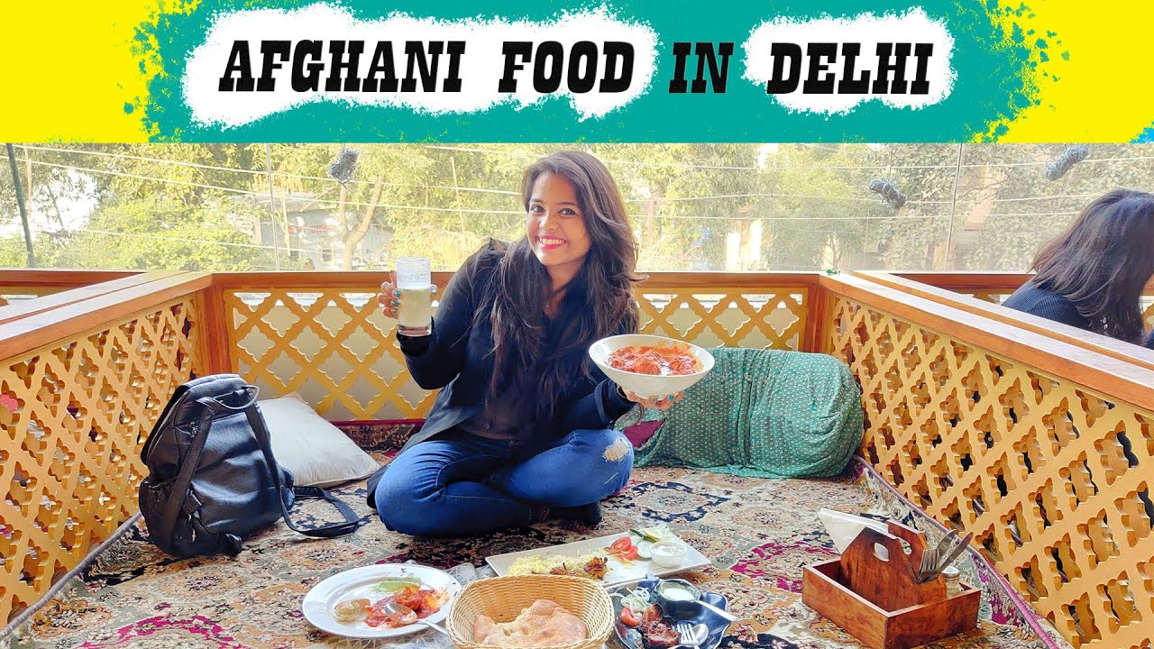AFGHANI FOOD in DELHI | Authentic Afghani Food | Chopaan Mutton, Jujeh ...