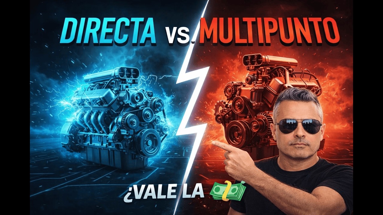 ¿Cuál es mejor para tu auto Inyección Directa o Multipunto? - YouTube